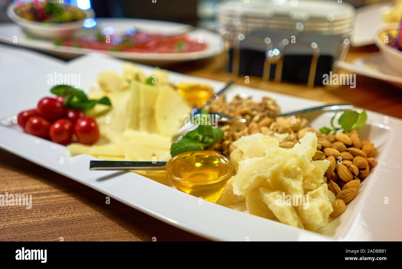 Cheese plate cutout hi-res stock photography and images - Alamy