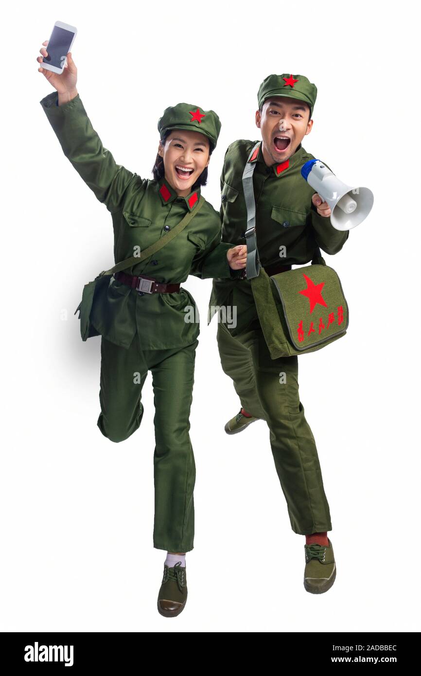 Happy youth, in uniform Stock Photo - Alamy