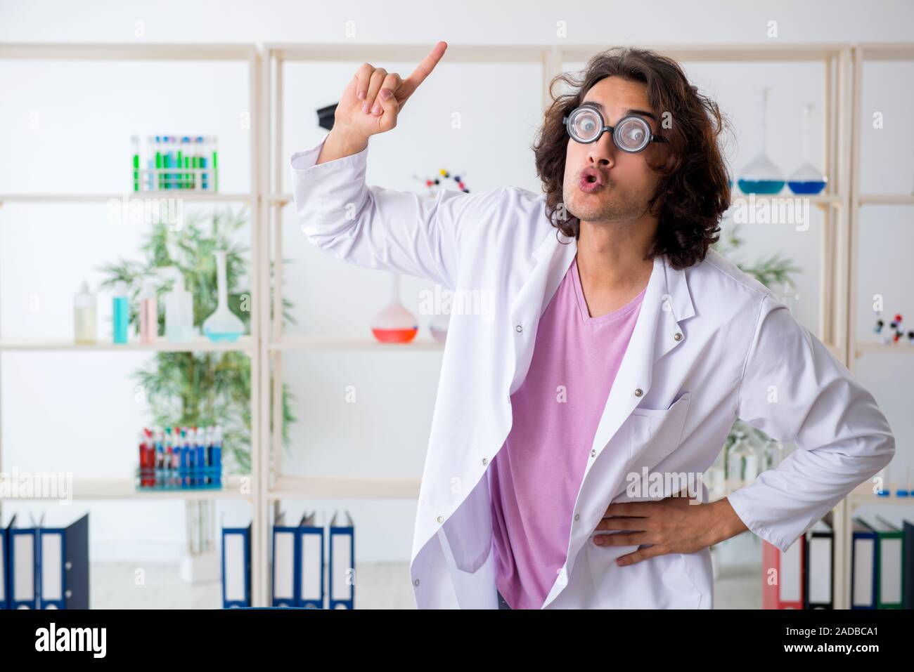 Teacher funny lab hi-res stock photography and images - Alamy