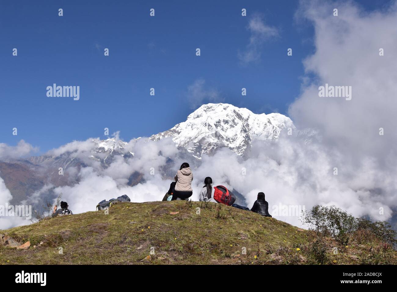 Mardi Himal Trek Nepal Stock Photo - Alamy