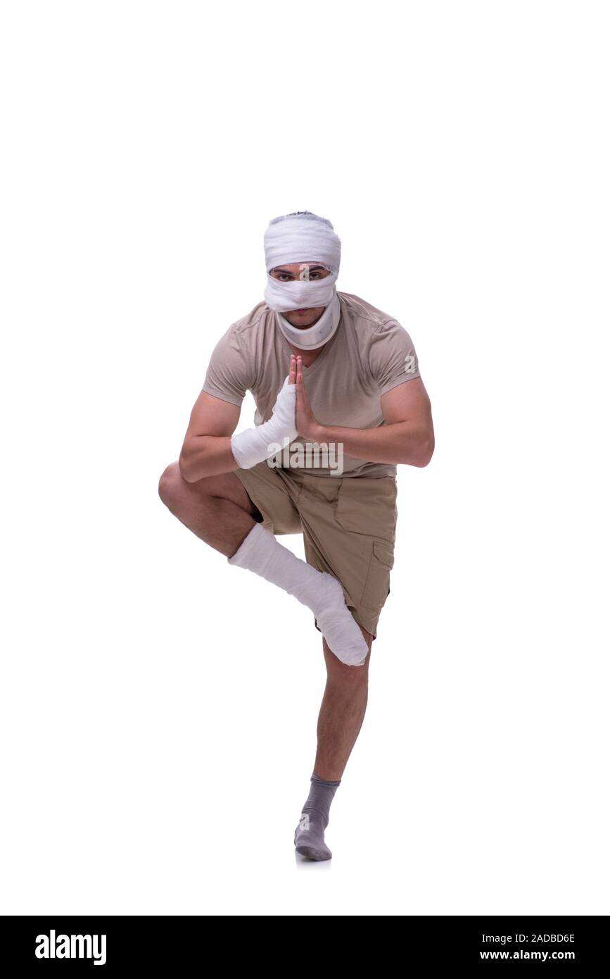 Car after accident on Cut Out Stock Images & Pictures - Alamy