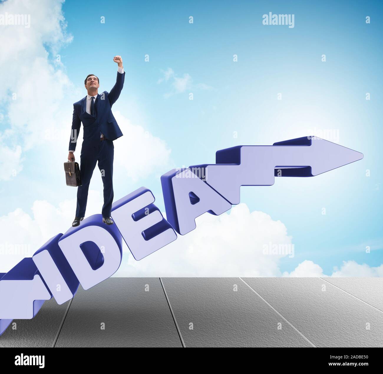 Climbing steps graph hi-res stock photography and images - Alamy