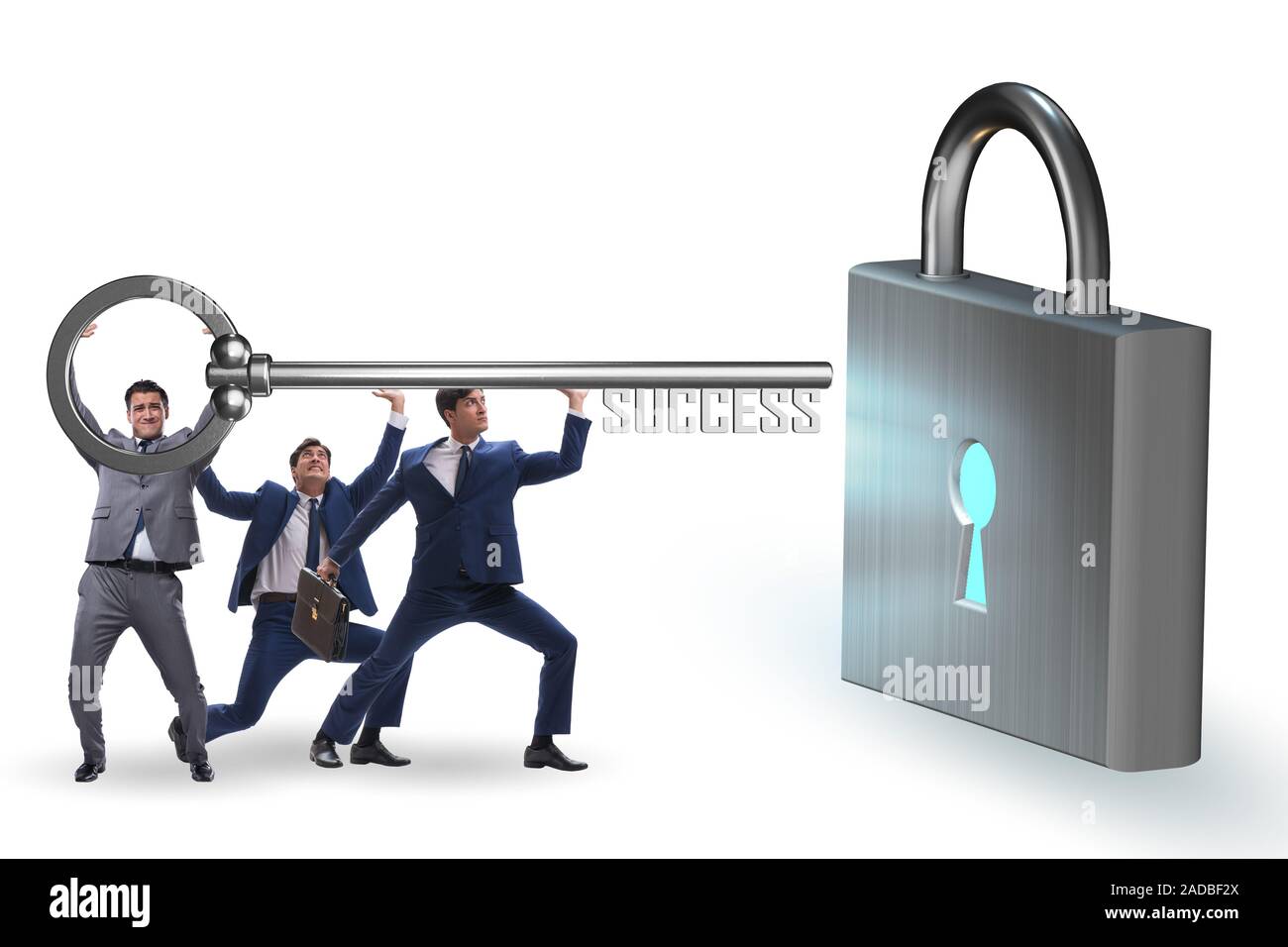 Businessmen achieving success through teamwork Stock Photo - Alamy Businessmen achieving success through teamwork Stock Photo - Alamy