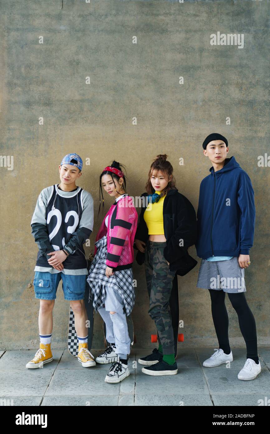 The avant-garde young people Stock Photo - Alamy