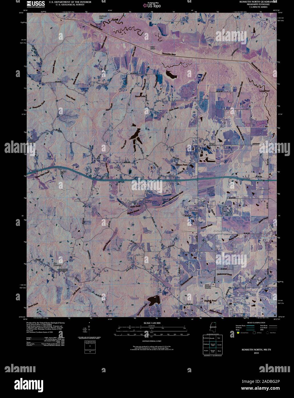 Map of kossuth hi-res stock photography and images - Alamy
