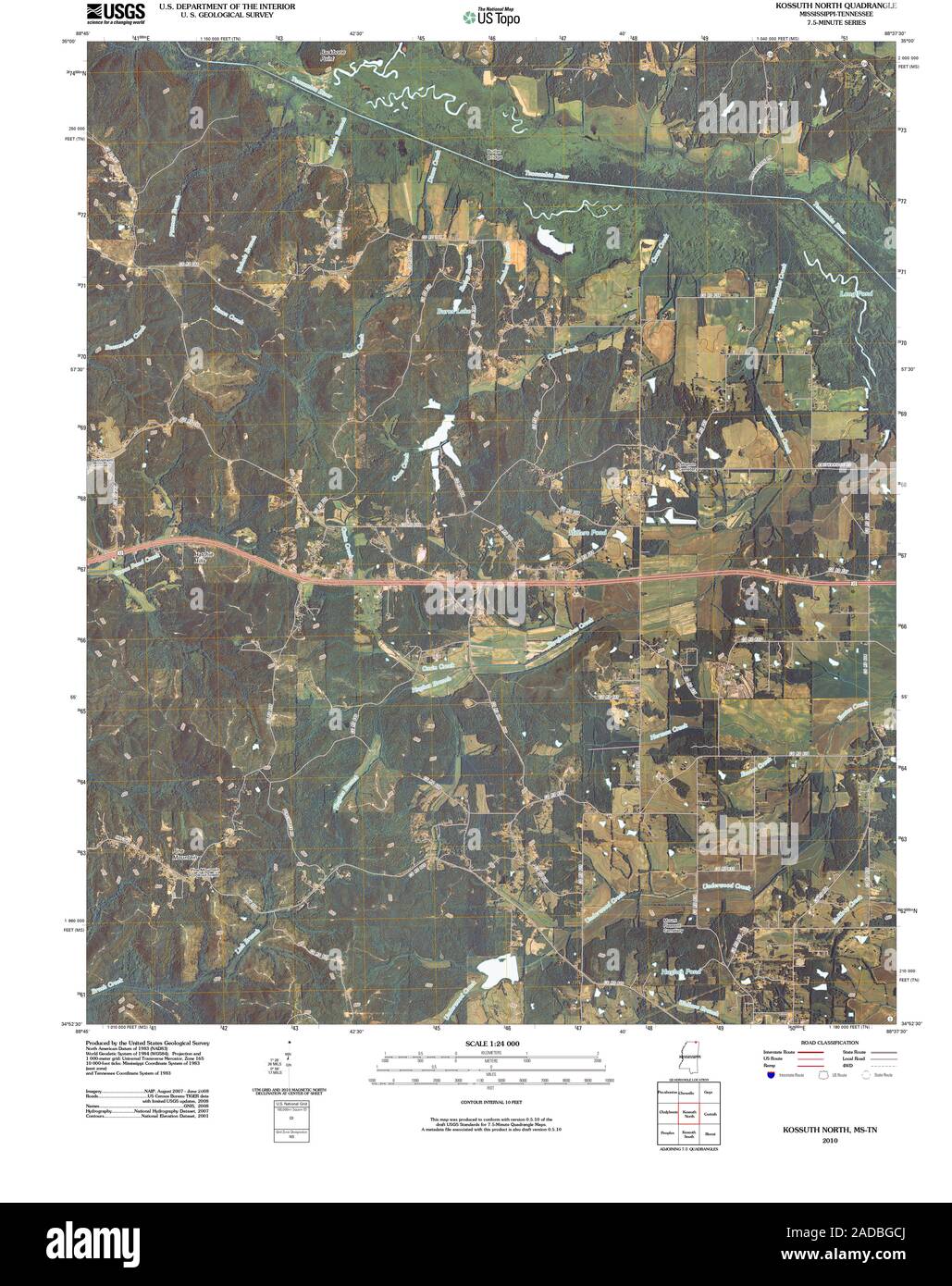 Map of kossuth hi-res stock photography and images - Alamy