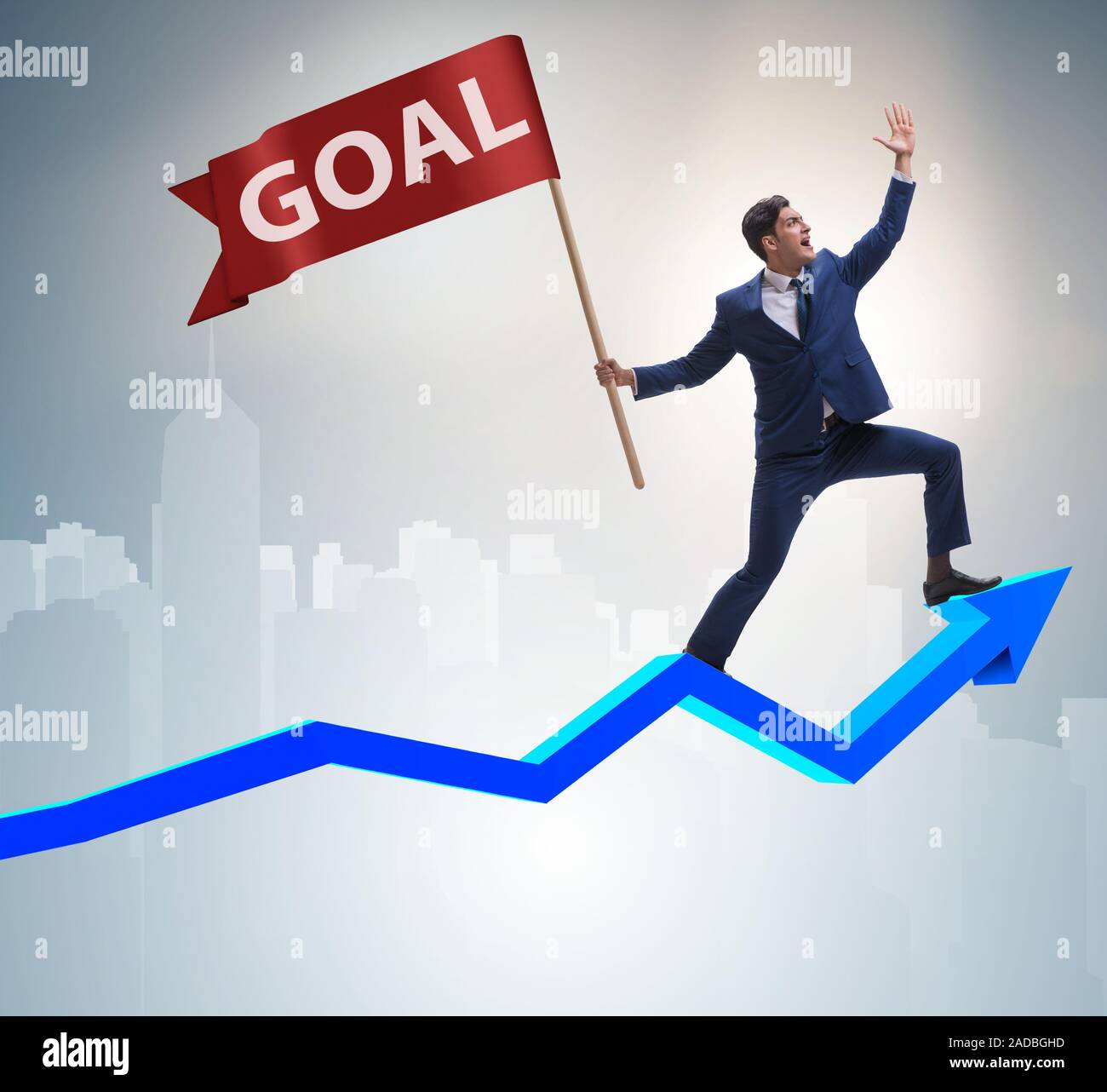 Achieving targets hi-res stock photography and images - Alamy