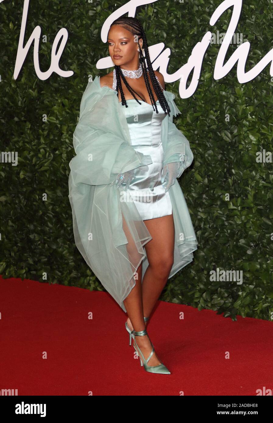 London, UK. 02nd Dec, 2019. Rihanna on the red carpet during The ...