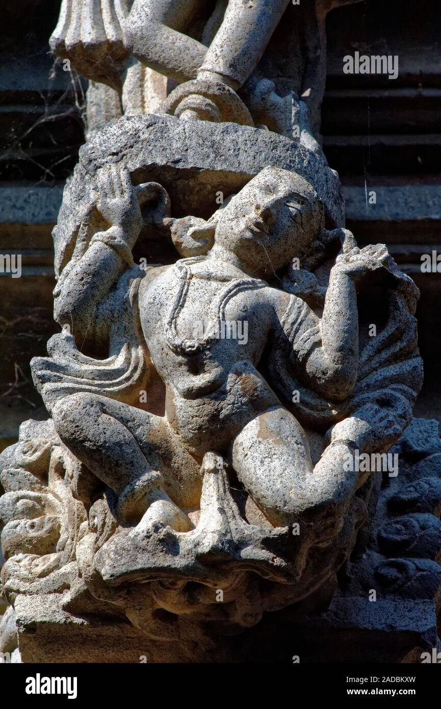 Ruins of Harihareshwar temple Stock Photo - Alamy
