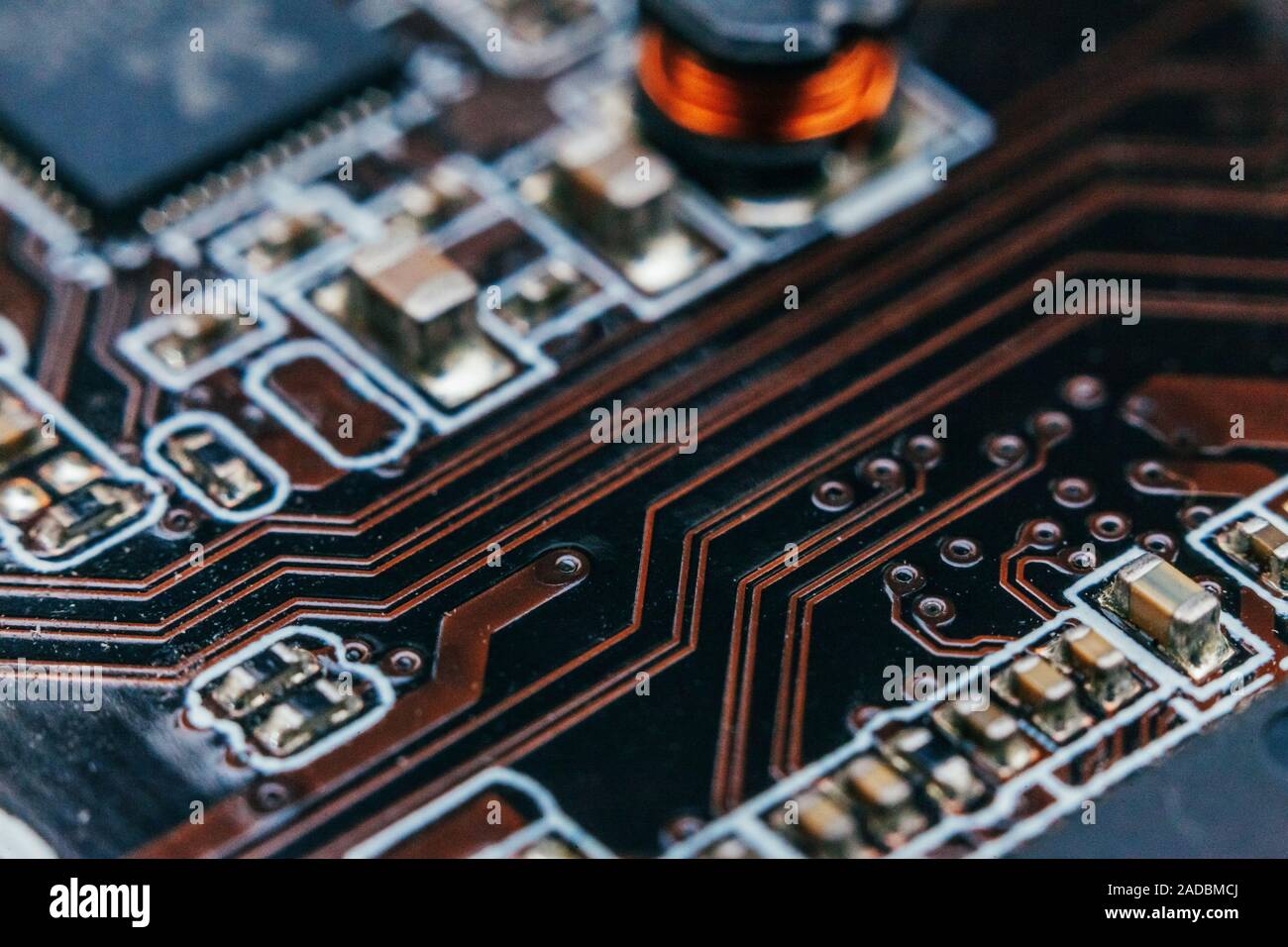 Circuit board repair. Electronic hardware modern technology ...