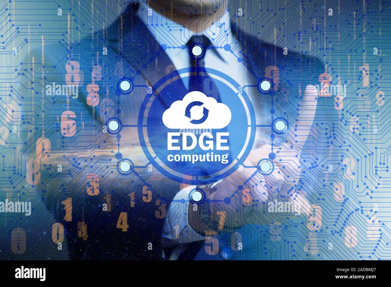 Fog and edge cloud computing concept Stock Photo - Alamy