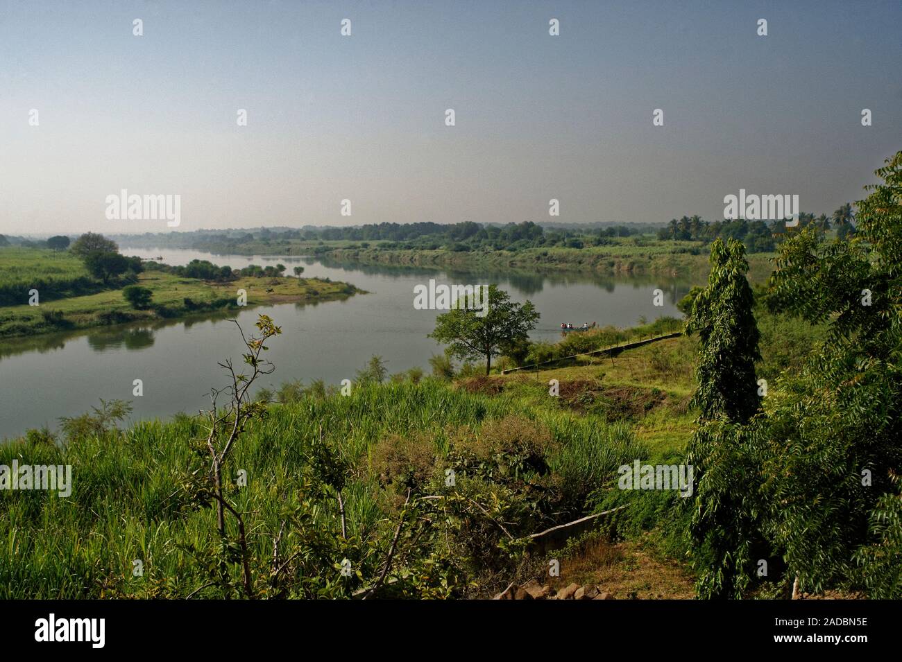 Confluence of River Bhima and Sina Stock Photo - Alamy