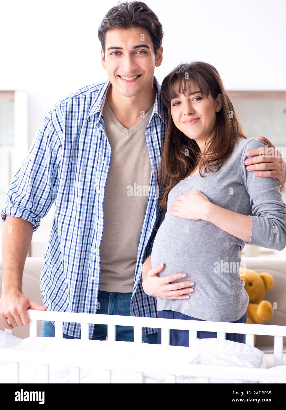 Smiling parents cute little hi-res stock photography and images - Alamy
