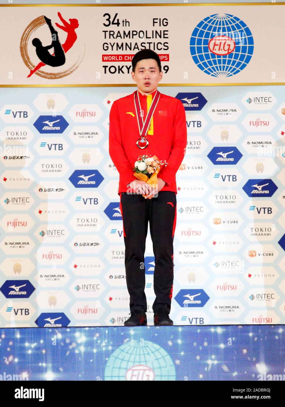 Tokyo, Japan. 1st Dec, 2019. (L-R) Ivan LITVINOVICH (BLR), GAO Lei (CHN ...