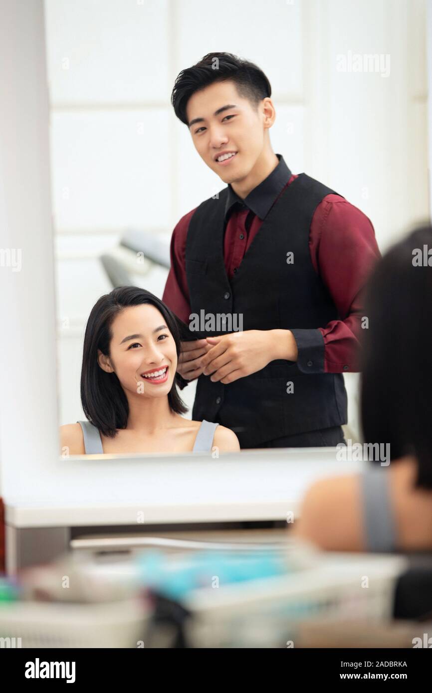 Healthy hair care treatment hi-res stock photography and images - Alamy