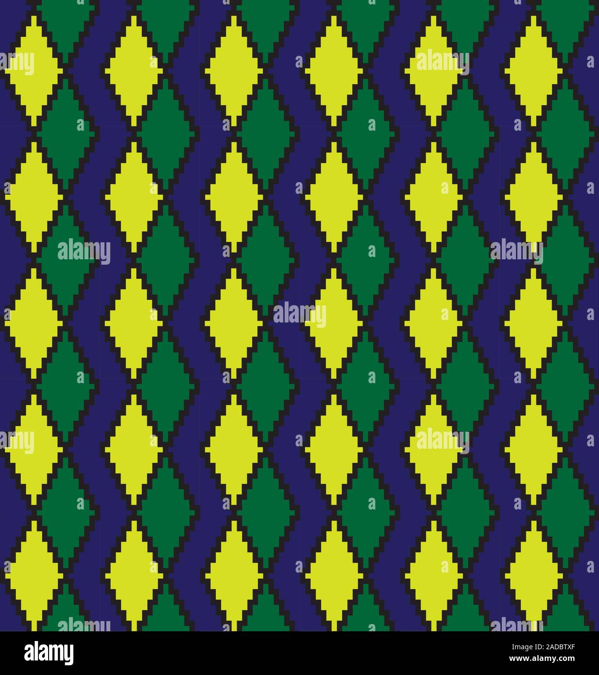 Classic Argyle Seamless Pattern - This is a classic argyle, diamond ...