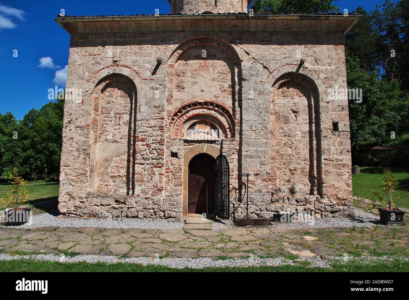 The ancient Zemen monastery in Bulgaria Stock Photo - Alamy