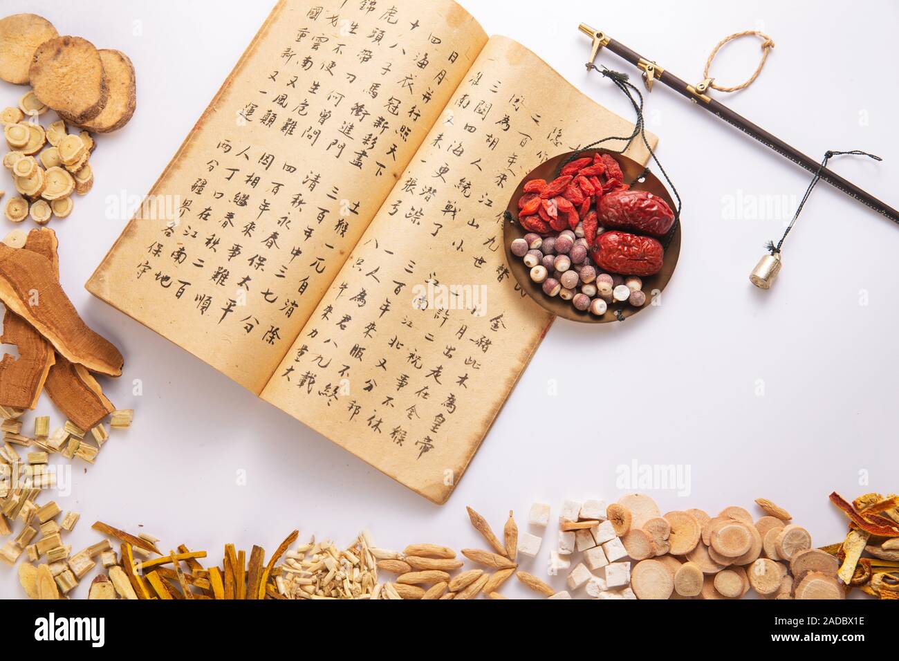 Traditional Chinese medicine books and Stock Photo - Alamy