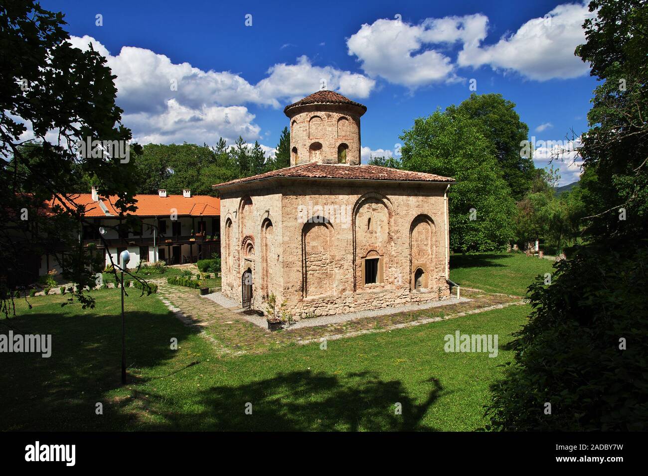 The ancient Zemen monastery in Bulgaria Stock Photo - Alamy