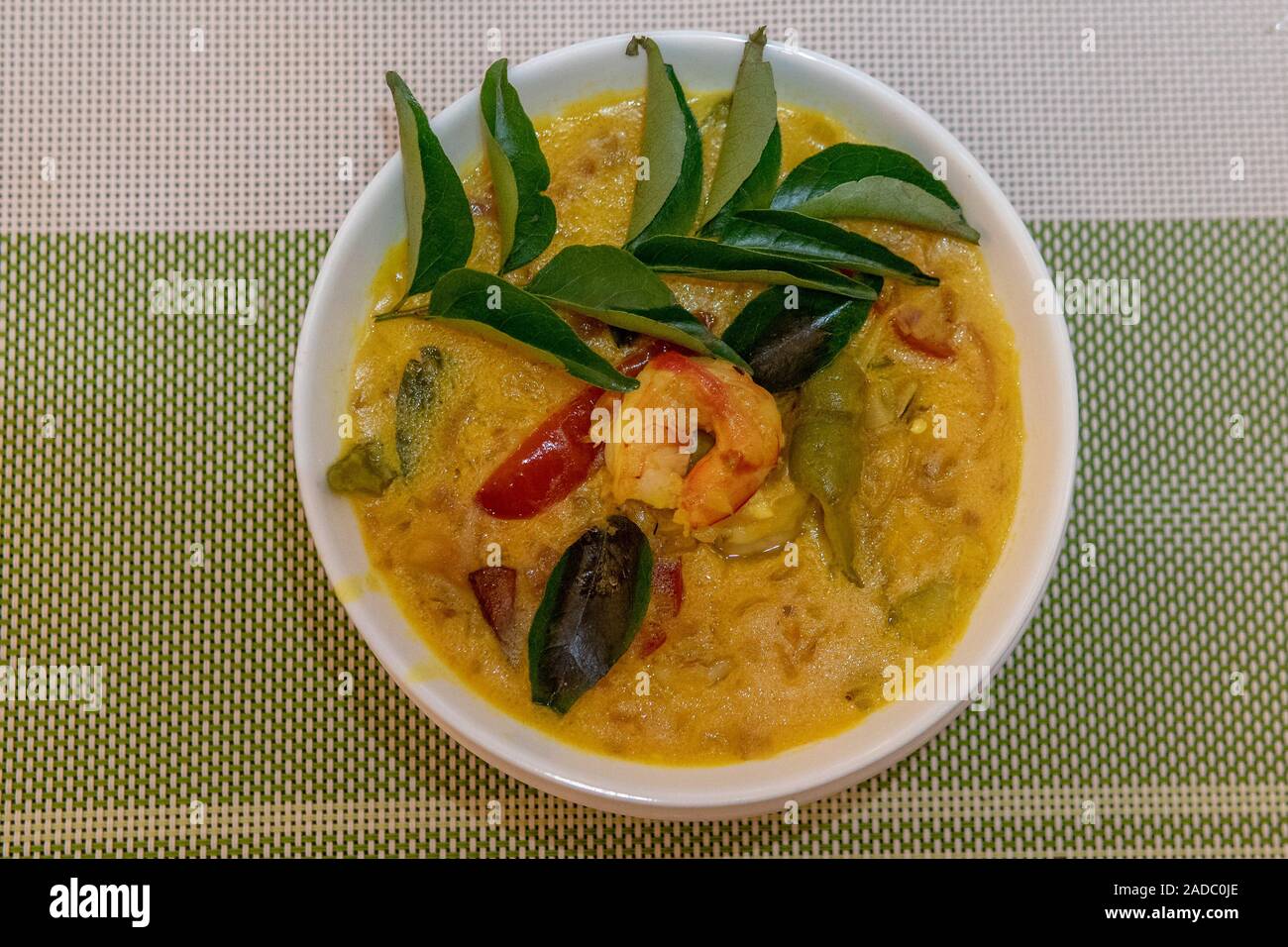 South Indian Food Being Served on Table in Fort Kochi, India Stock ...