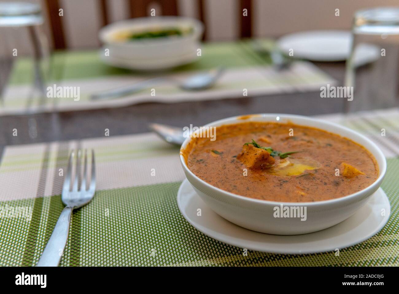 South Indian Food Being Served on Table in Fort Kochi, India Stock ...