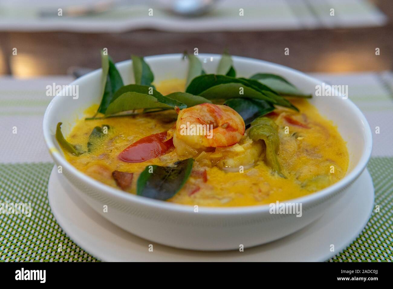 South Indian Food Being Served on Table in Fort Kochi, India Stock ...