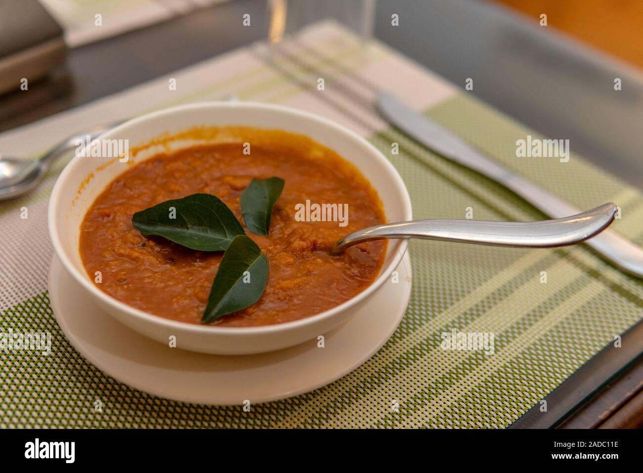 South Indian Food Being Served on Table in Fort Kochi, India Stock ...