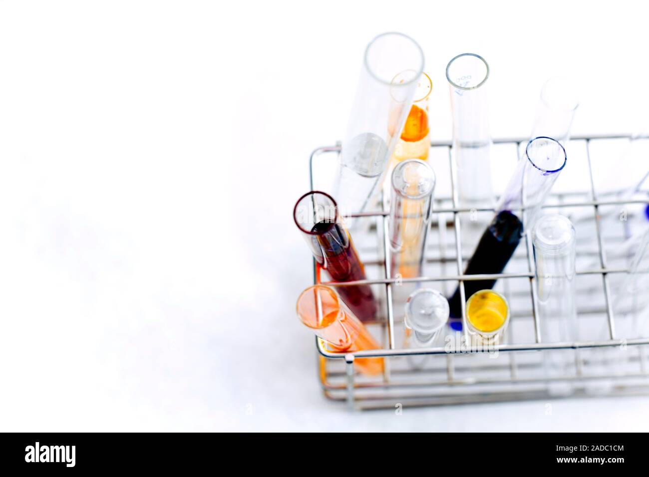 Test tubes in a laboratory Stock Photo - Alamy