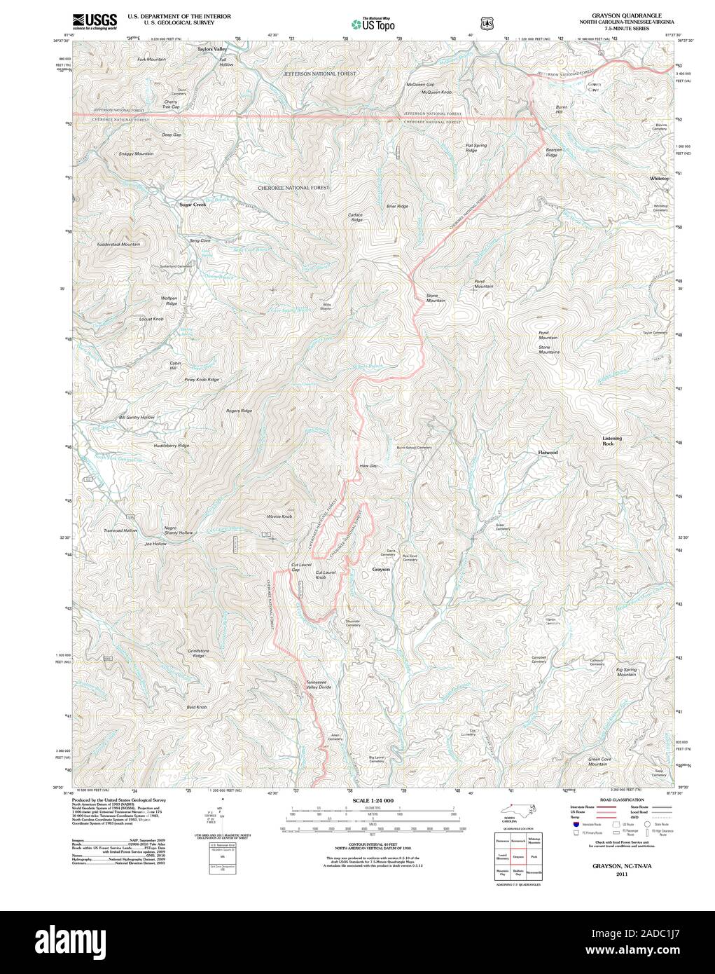 Map of grayson hi-res stock photography and images - Alamy