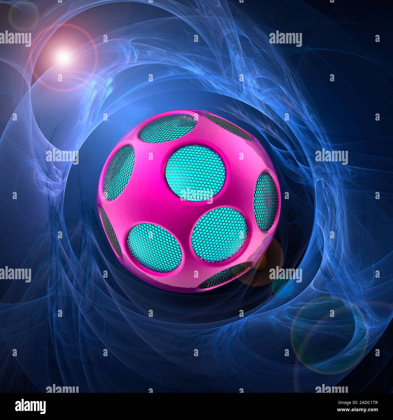 Computer illustration of a nanorobot. Nanotechnology is concerned with ...