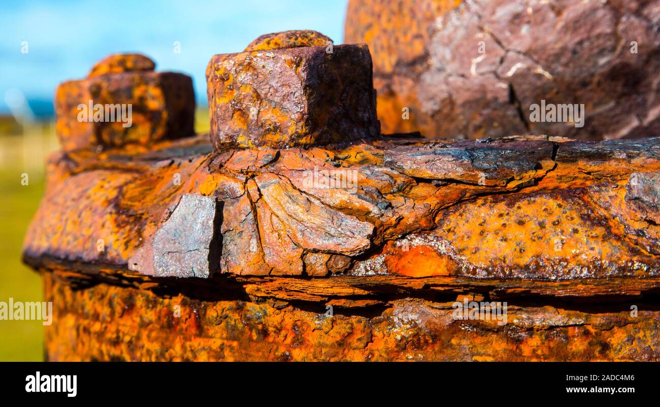 The Bolinder marine engine was in a vessel that was wrecked off the ...