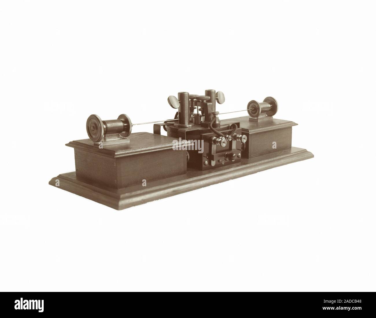 Tesla's radio. Instrument for the reception of radio waves, similar to ...