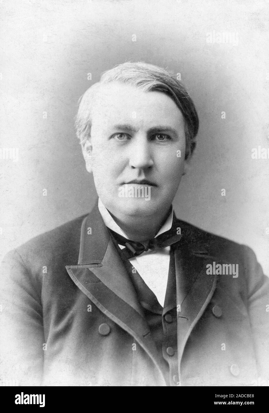 Thomas Alva Edison (1847-1931), US inventor. Edison is famous for ...