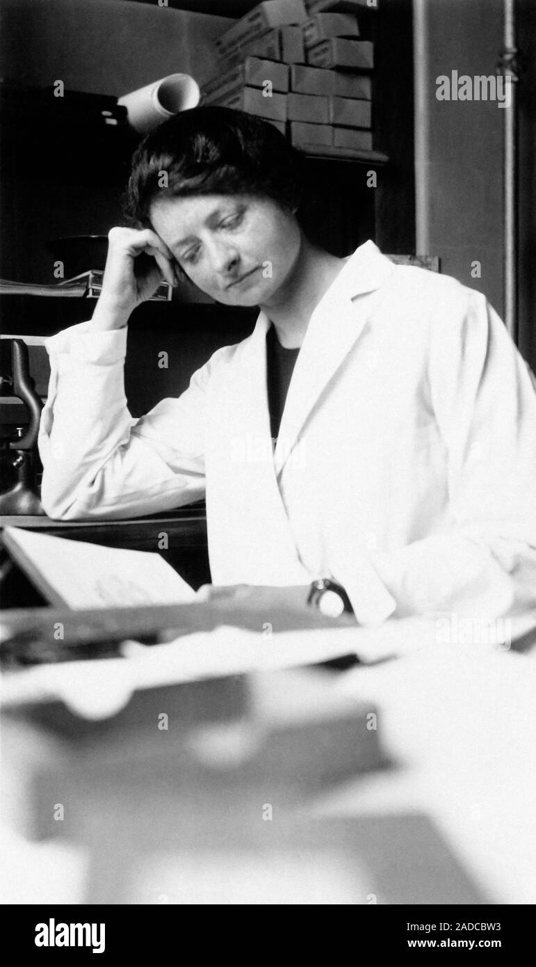Alice Brown (1857-1948), US author, during her time studying anatomy at ...