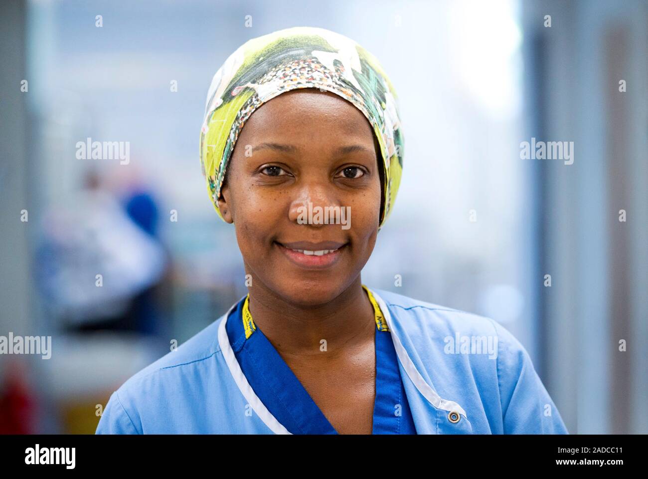 Surgical staff member. Photographed in the UK Stock Photo - Alamy