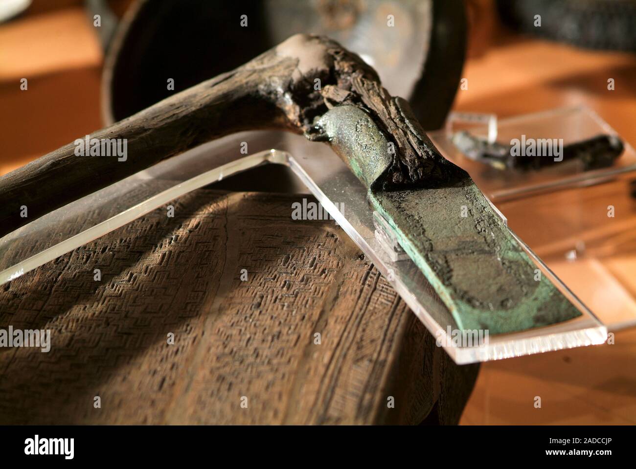Axe of an Iron Age ruler. This axe belonged to an Iron Age warrior ...