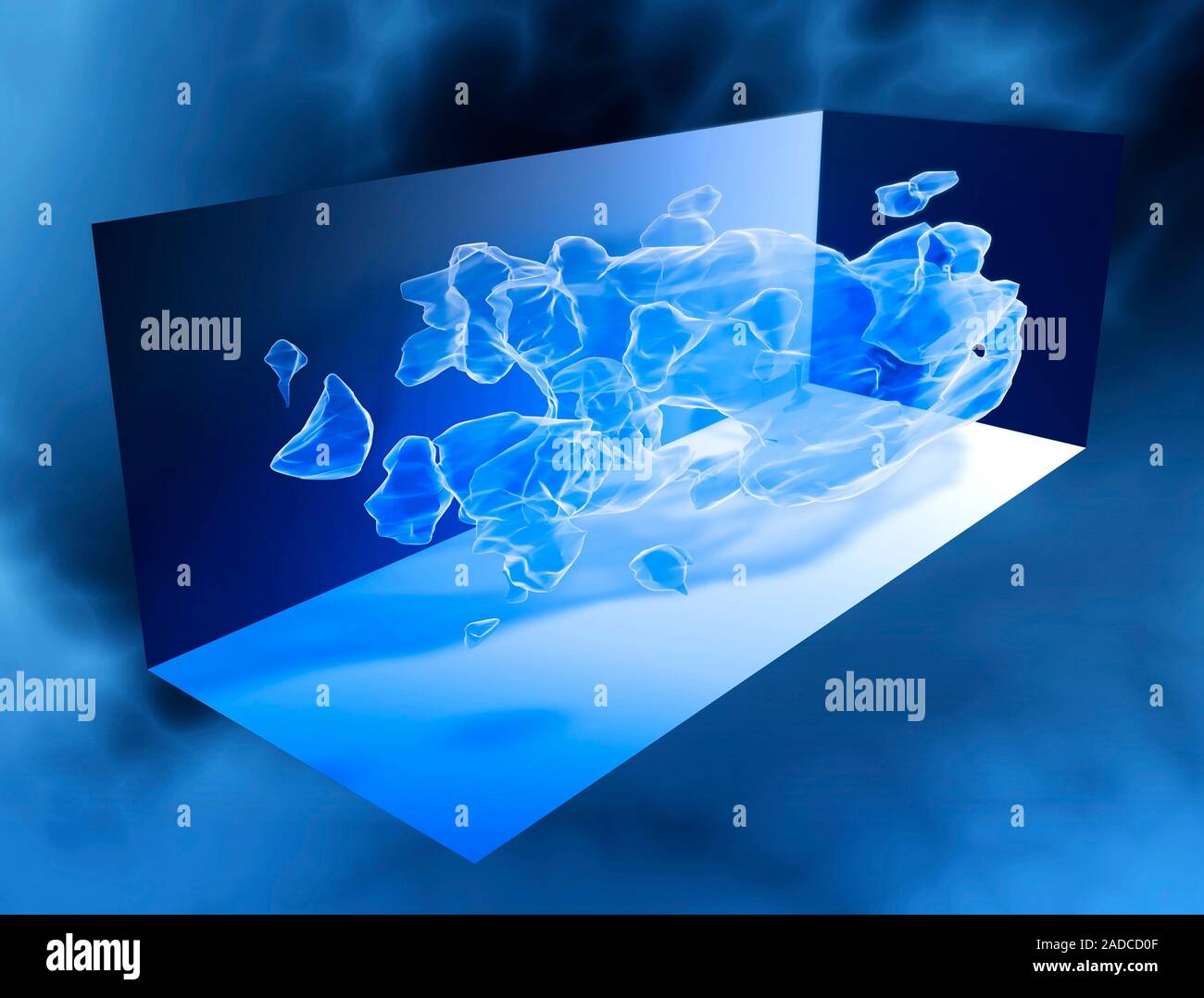 Universe's dark matter, 3D map from the Hubble Cosmic Evolution Survey ...