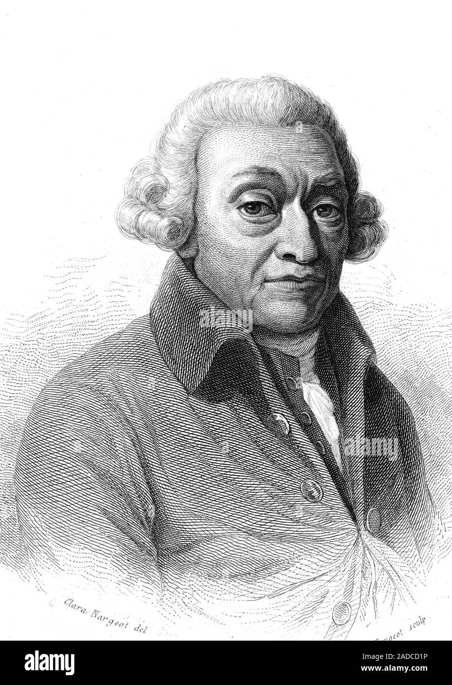 Jacques-Louis De Pourtales (1722-1814). 1841 illustration of the Swiss ...