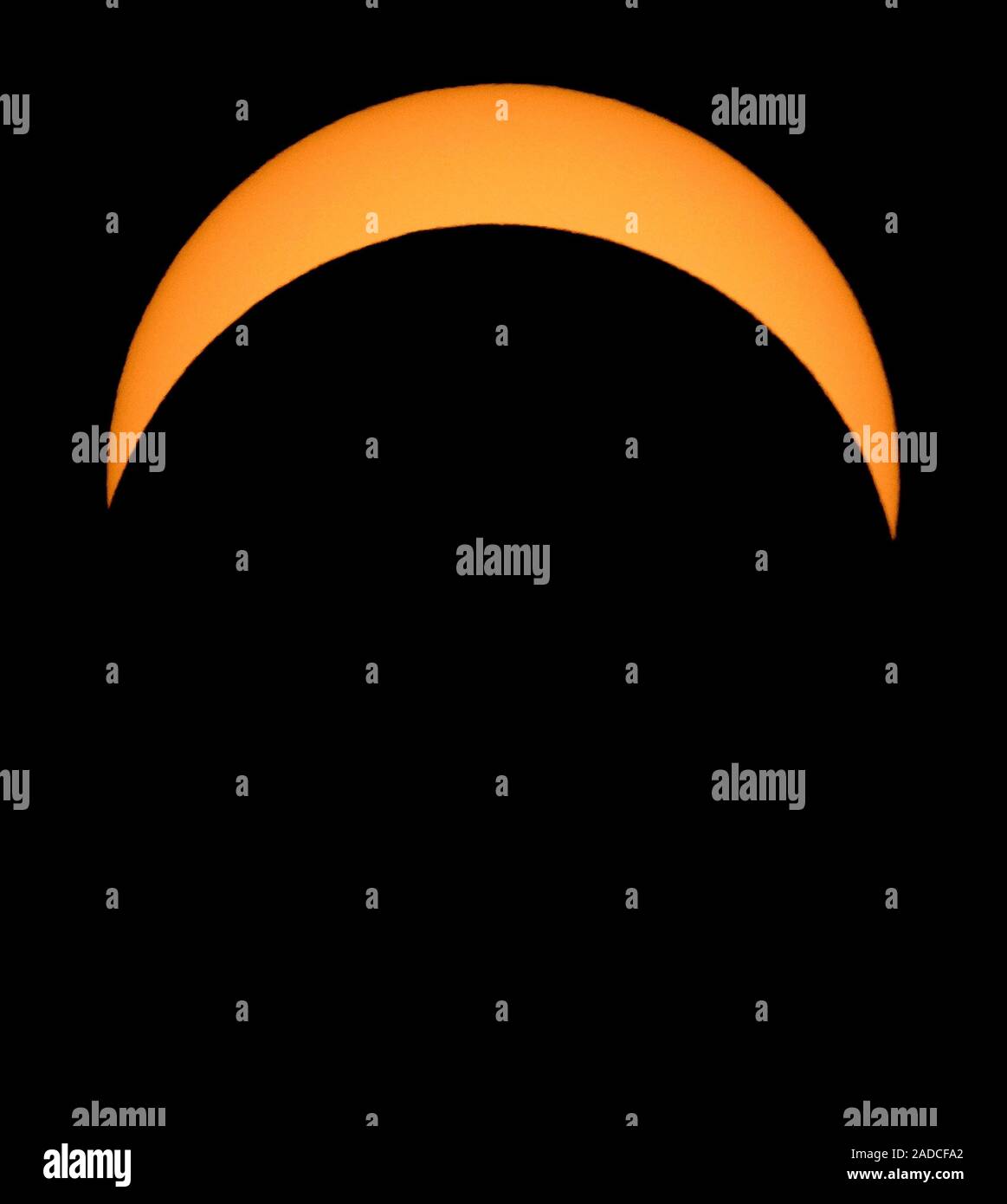 Partial solar eclipse, 21st August 2017, from Ross Lake, Northern ...