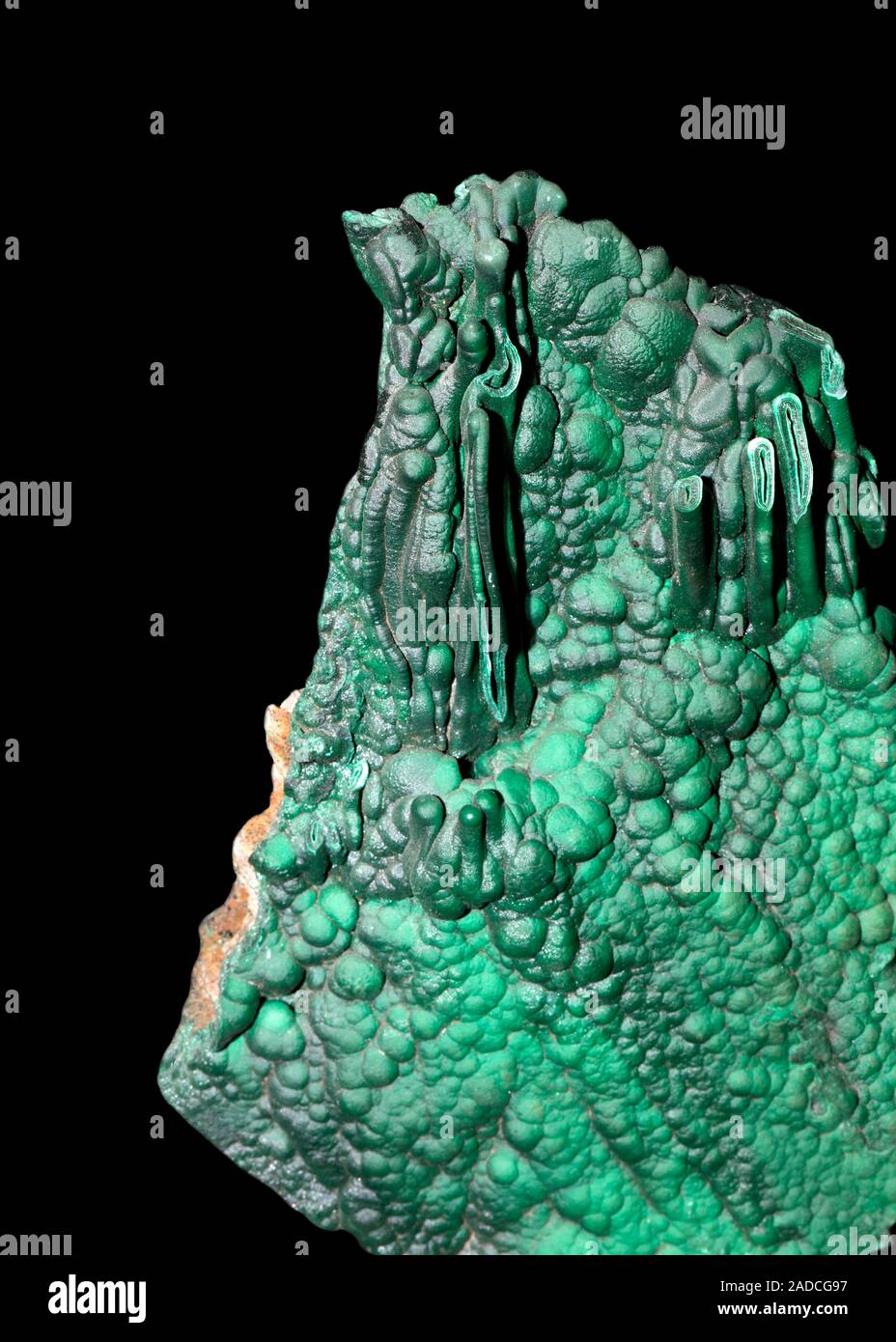 Malachite is a copper carbonate hydroxide (Cu2CO3(OH)2, a mineral of ...