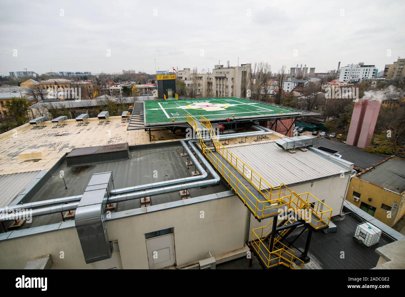 Bucharest, Romania - December 03, 2019: Bucharest Emergency University ...