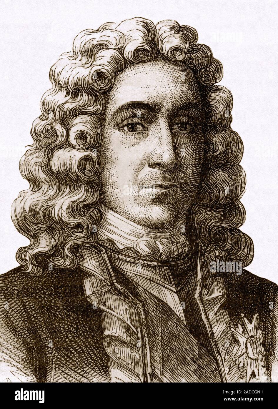 Jean-Florent de Vallière, 1667-1759, French artillery officer in the ...