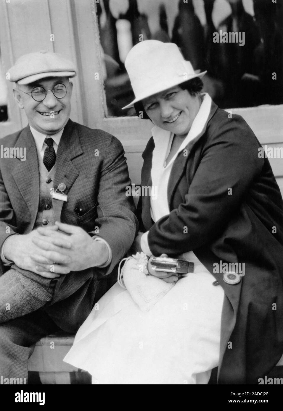 Henry Granger Knight (1878-1942) and a woman thought to be his wife ...