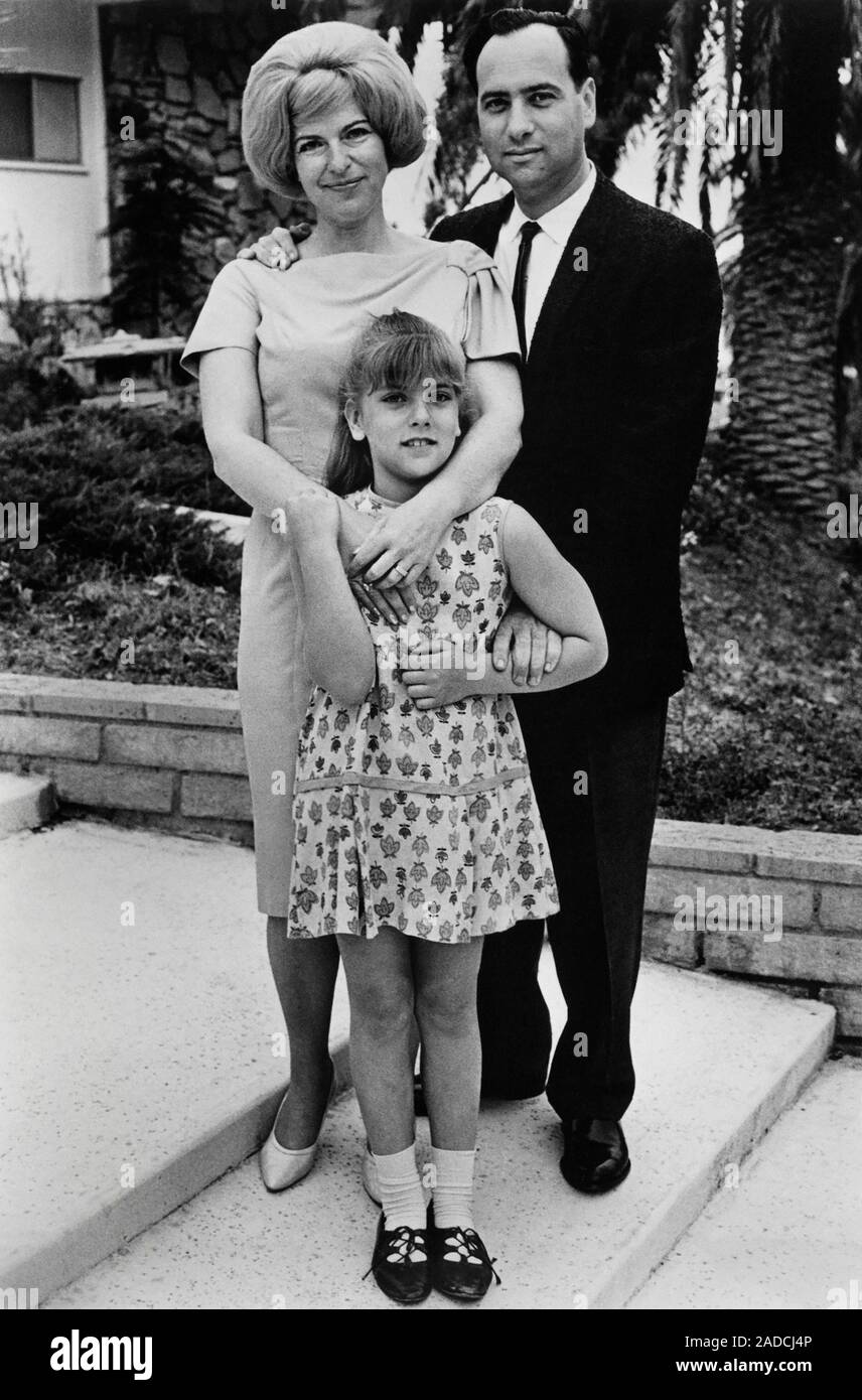 Theodore H. Maiman with his wife Shirley and daughter Sheri. US ...