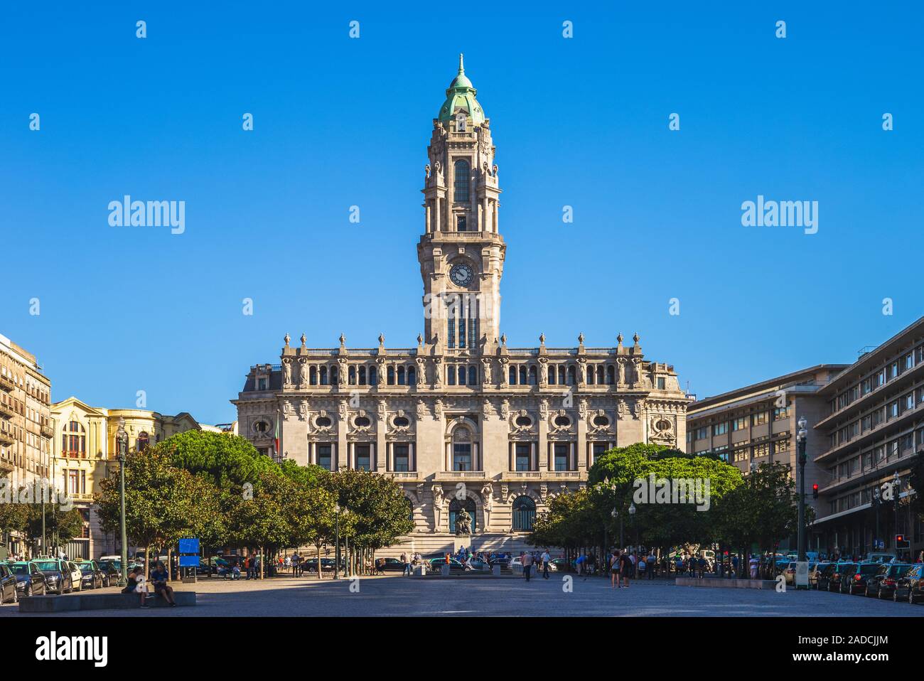porto city hall, landmark of porto, protugal Stock Photo - Alamy