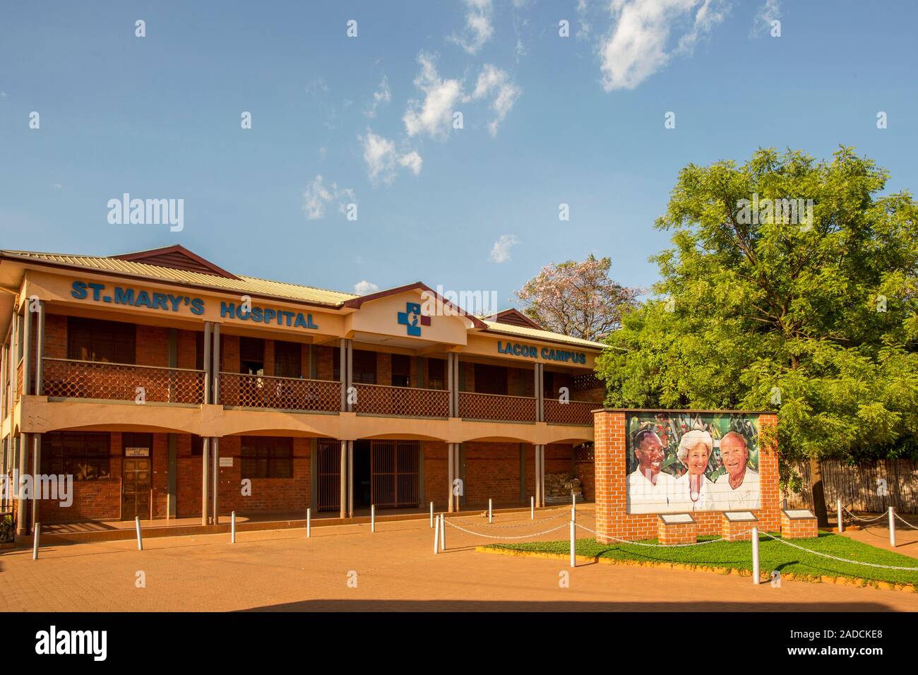St Mary's Hospital, Lacor, Gulu, Uganda. This hospital was founded by Catholic missionaries in ...