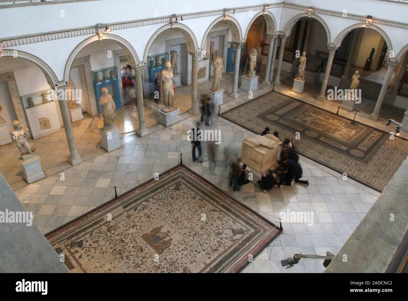 Carthage Room in the Bardo Museum, Tunis, Tunisia. This room showcases ...