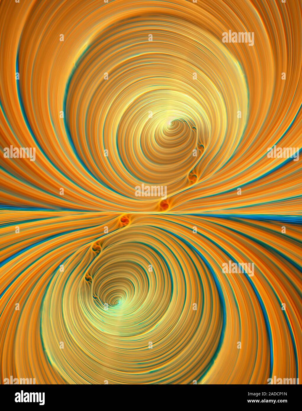 Conceptual fractal illustration of supersymmetry. Supersymmetry (SUSY ...