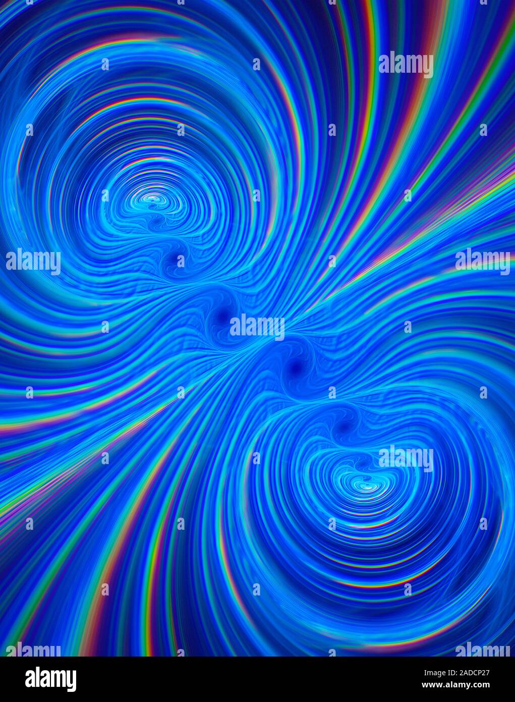 Conceptual fractal illustration of supersymmetry. Supersymmetry (SUSY ...
