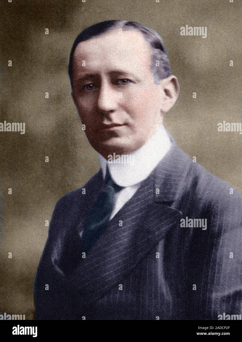 Guglielmo Marconi (1874-1937), Italian physicist and inventor of the ...